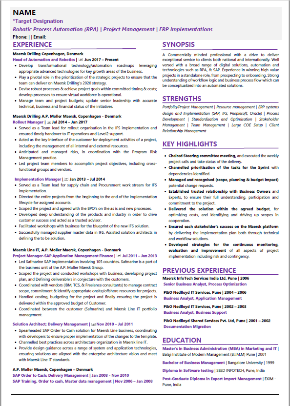What is a Perfect Resume? – Kaizen Consultants
